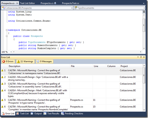 JersSoft on the block!: Análisis Estático de Código .net: FxCop ...